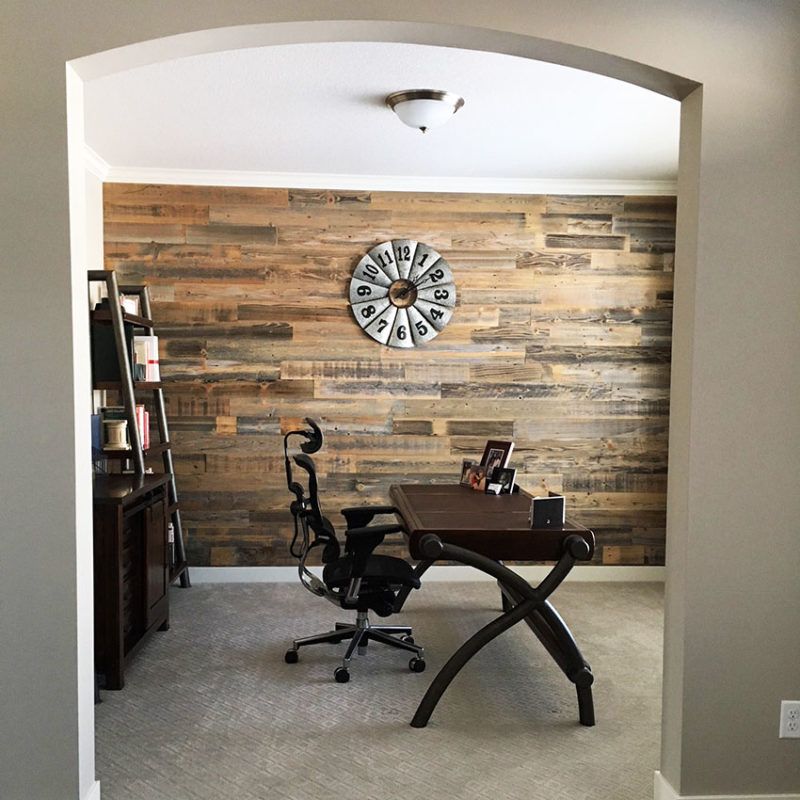 SOFT GRAY WOOD WALL PANELING – Signature Woods