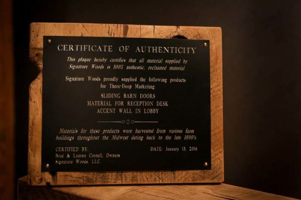 Three Deep Marketing – Signature Woods